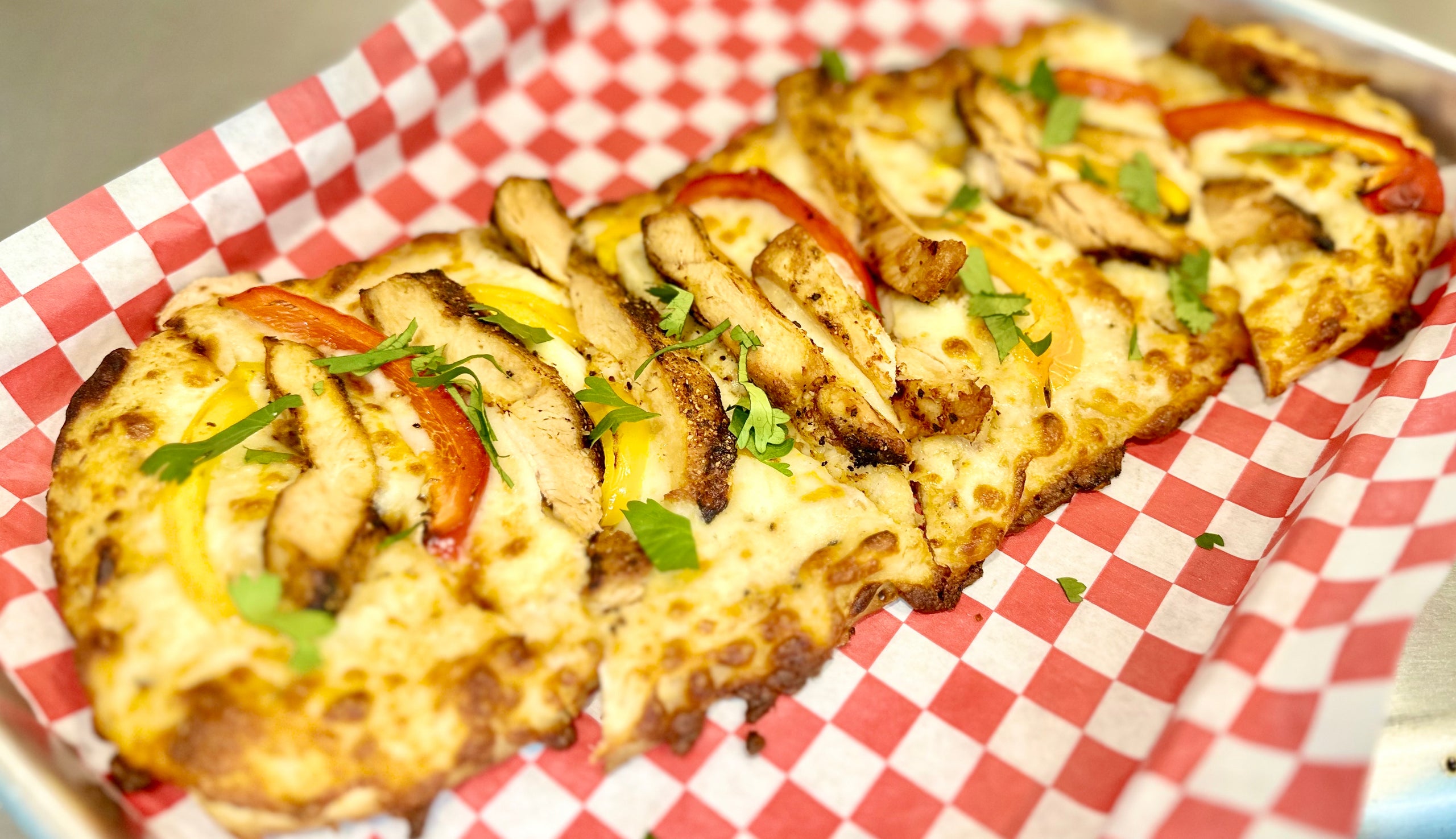Cajun Chicken Flatbread | Farmhouse Parlor & Grill